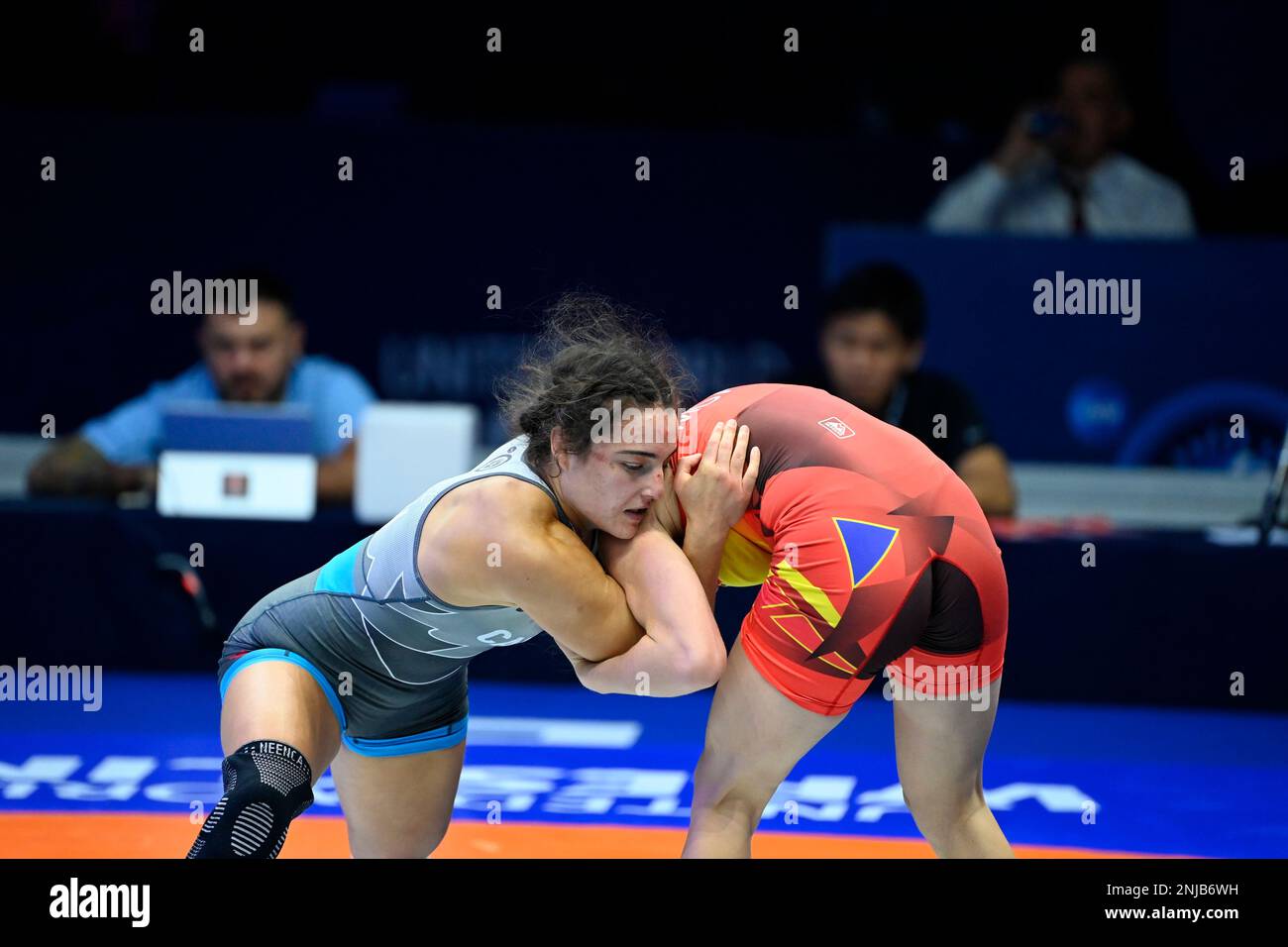 Karla Lorena GODINEZ GONZALEZ of Canada competes during the bronze ...