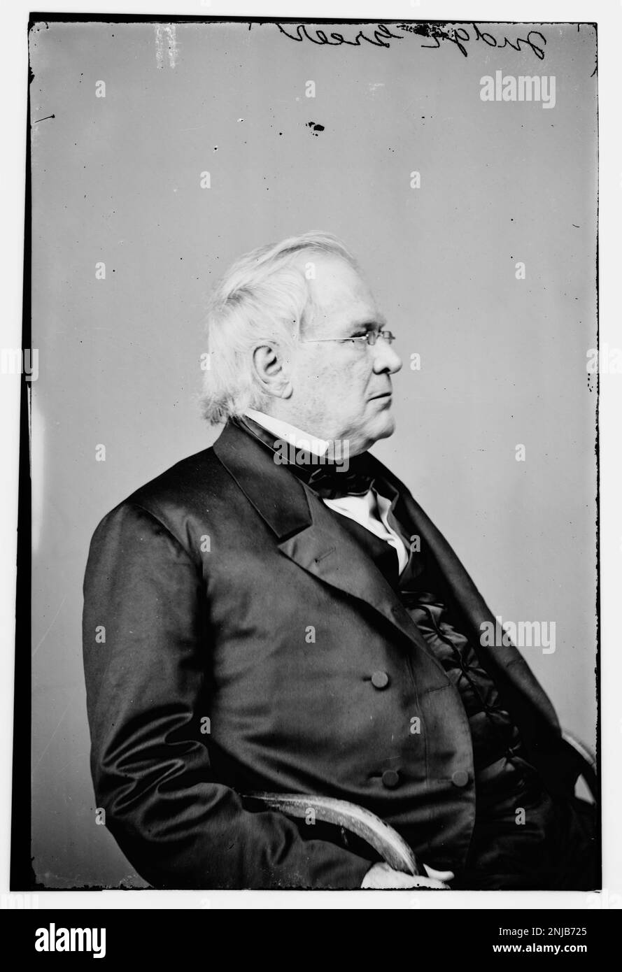 Portrait of Judge Robert C. Grier, a U.S. Supreme Court justice ...