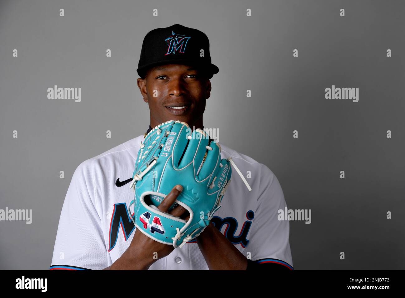 This is a 2023 photo of Jefry Yan of the Miami Marlins baseball team ...