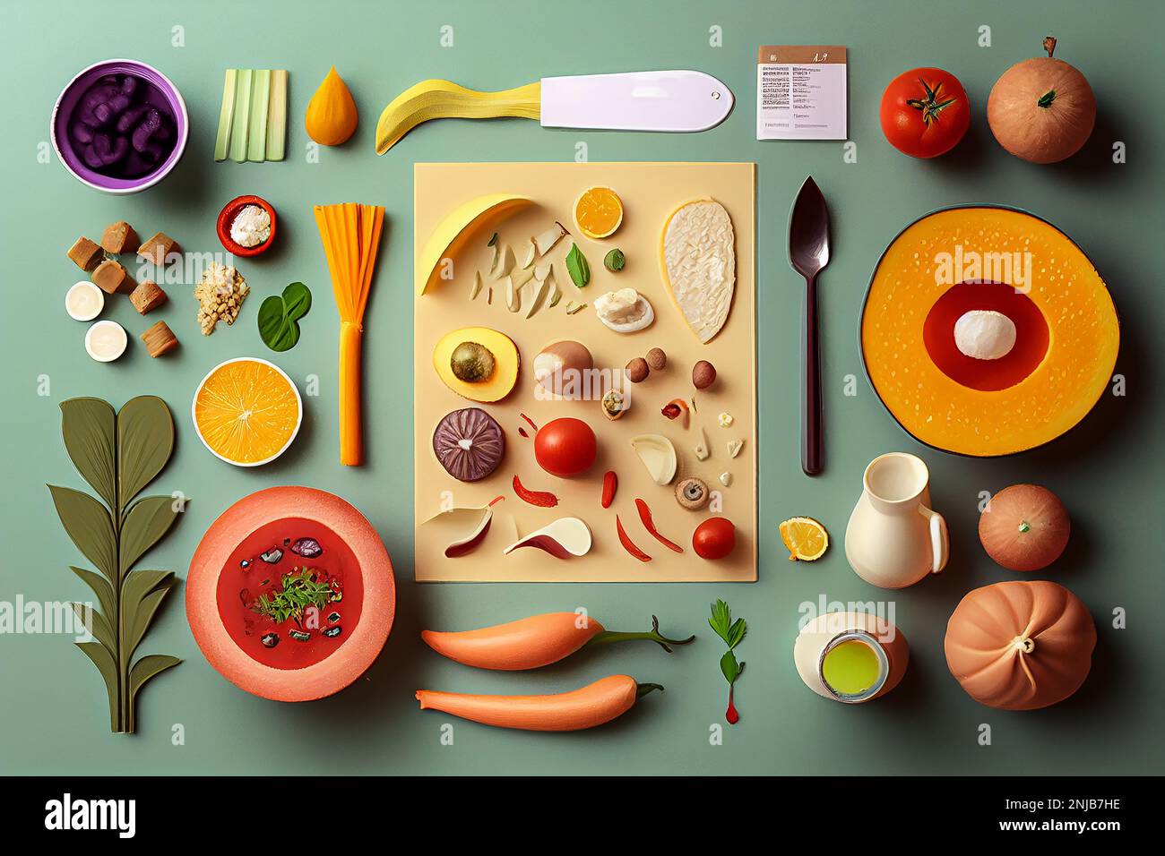 Healthy food items hi-res stock photography and images - Alamy