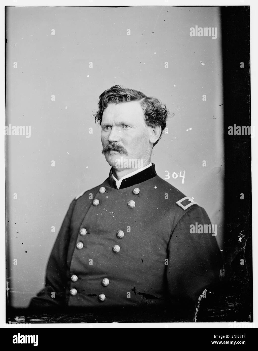 Portrait of General R.K. Scott, U.S. Army officer, who served during ...