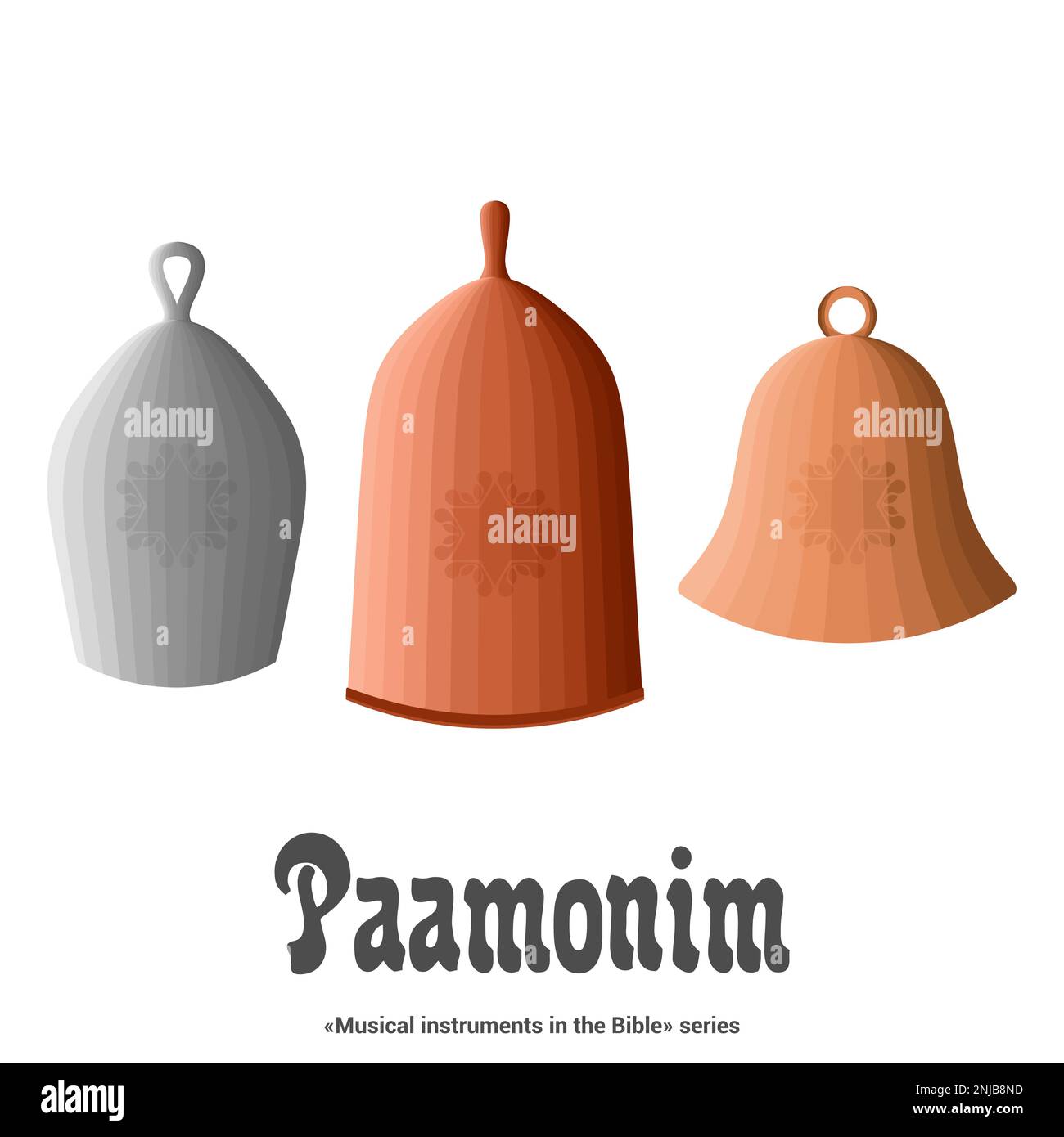 Musical Instruments in the Bible Series. PAAMONIM are bells of copper ...