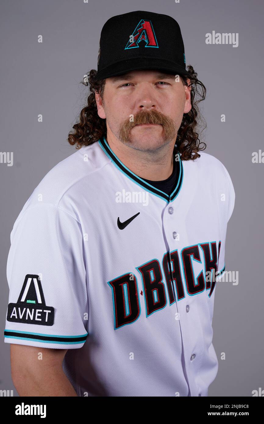 This is a 2023 photo of Arizona Diamondbacks relief pitcher Andrew ...