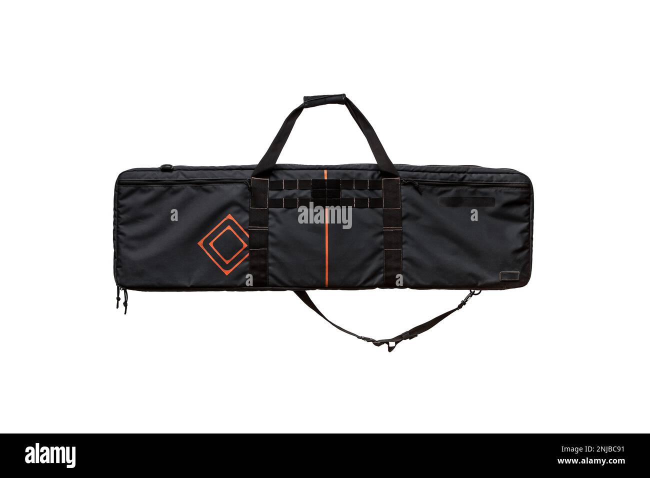 Soft black weapon case with extra pockets. Bag for storing and ...