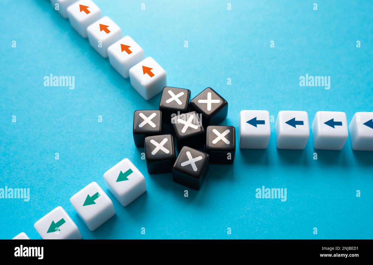 Two ways out of problems. Separation. Division of business into two ...