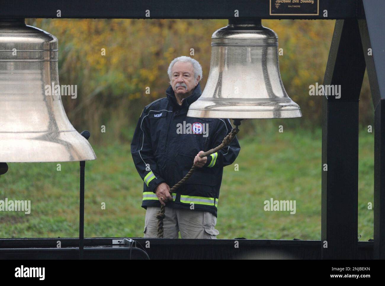 John McQuire rings the Bells of Remembrance during the 21st annual ...