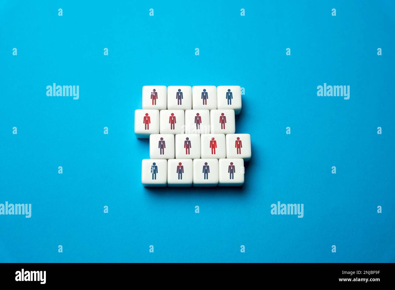 Out of sync team. Low discipline, conflicts and problems of business ...