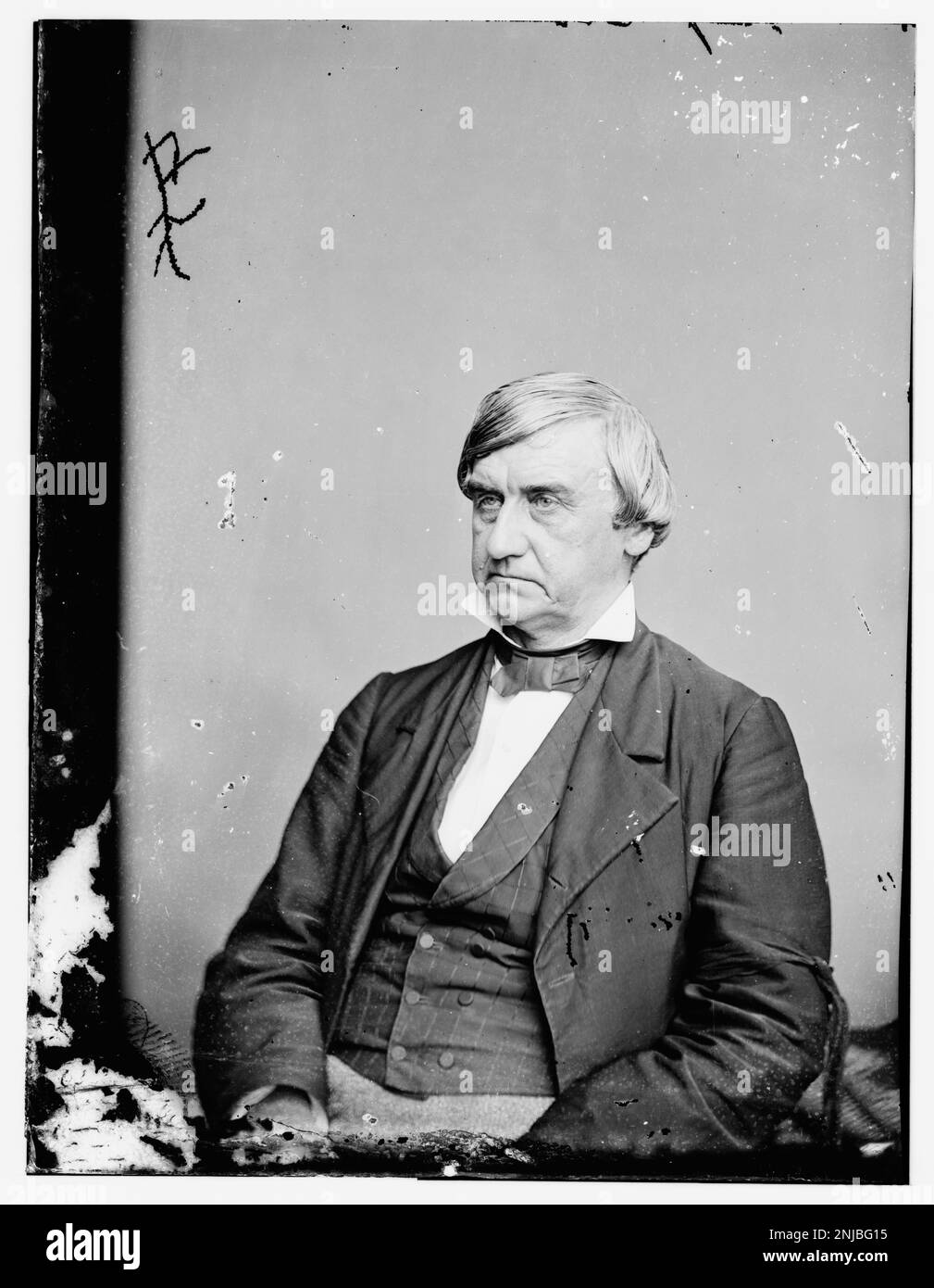 Portrait of Judge Joseph Holt, a U.S. Attorney General, from the Brady ...