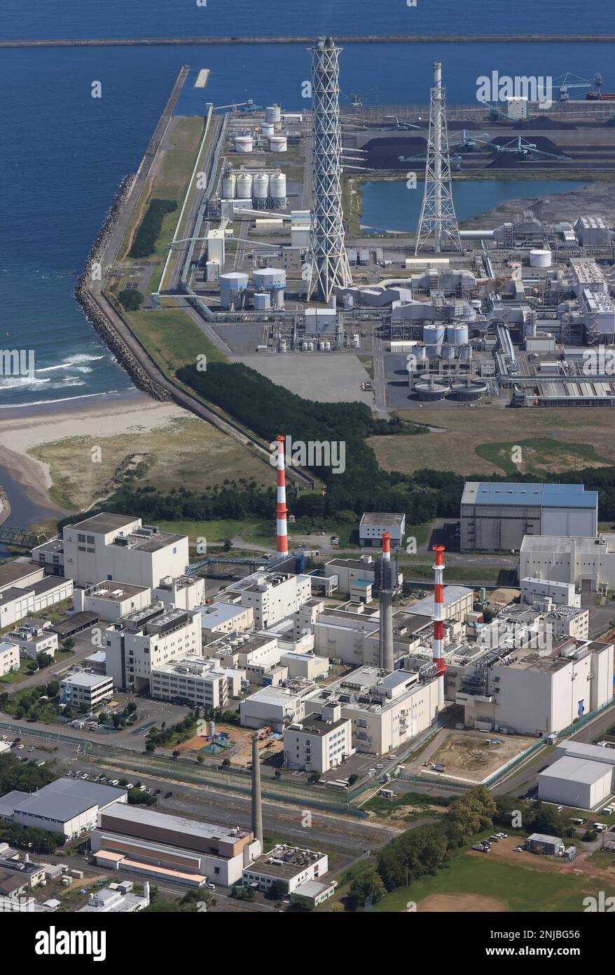 An aerial photo shows Nuclear Fuel Cycle Engineering Laboratories ...
