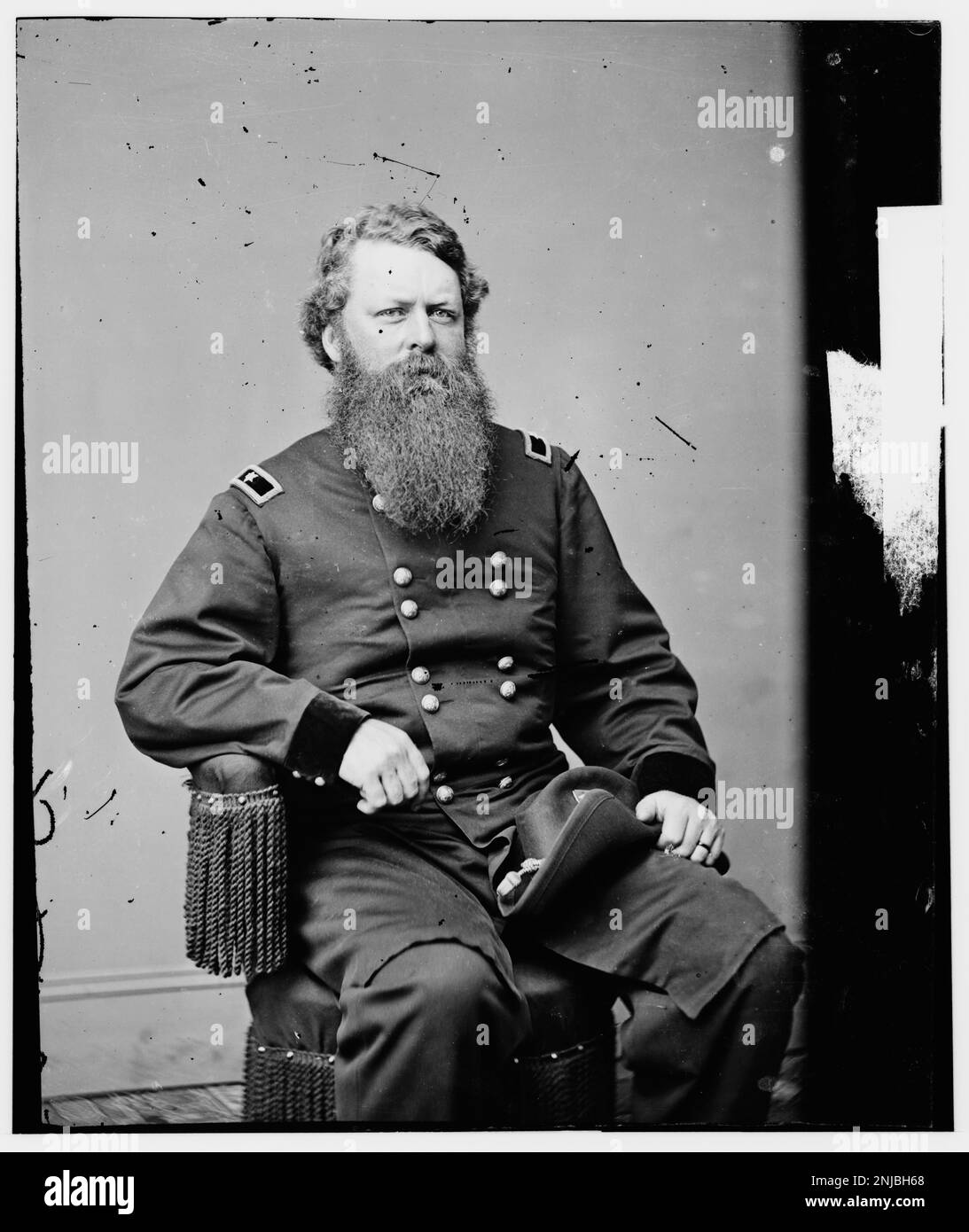 Portrait of General William W. Belknap of the U.S. Army, showcasing his ...