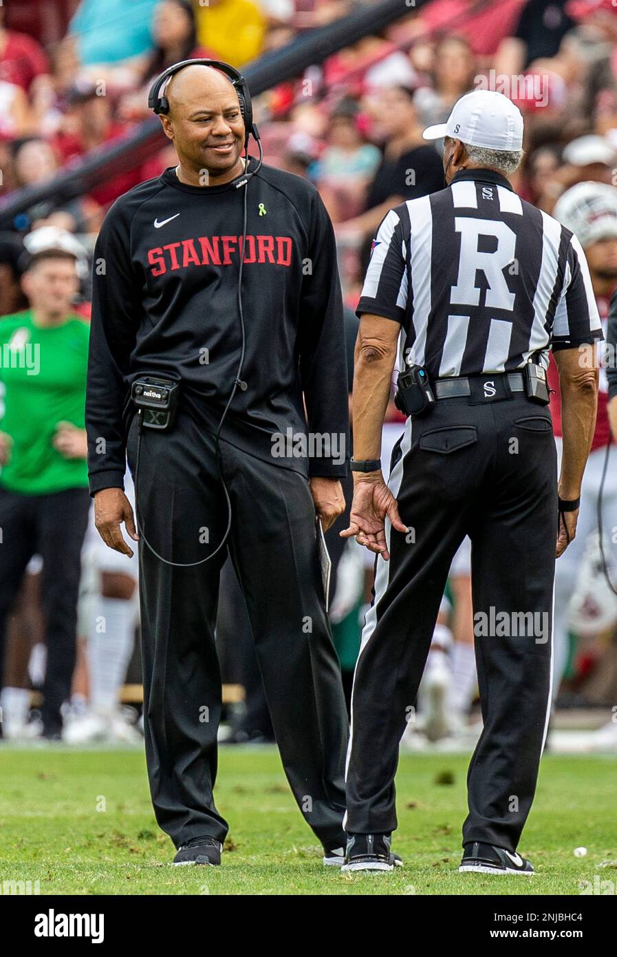 September 10 2022 Palo Alto, CA U.S.A. Stanford head coach David Shaw ...