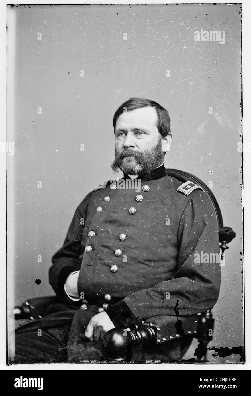 Photograph of General Wm. B. Franklin, a Union general during the Civil ...