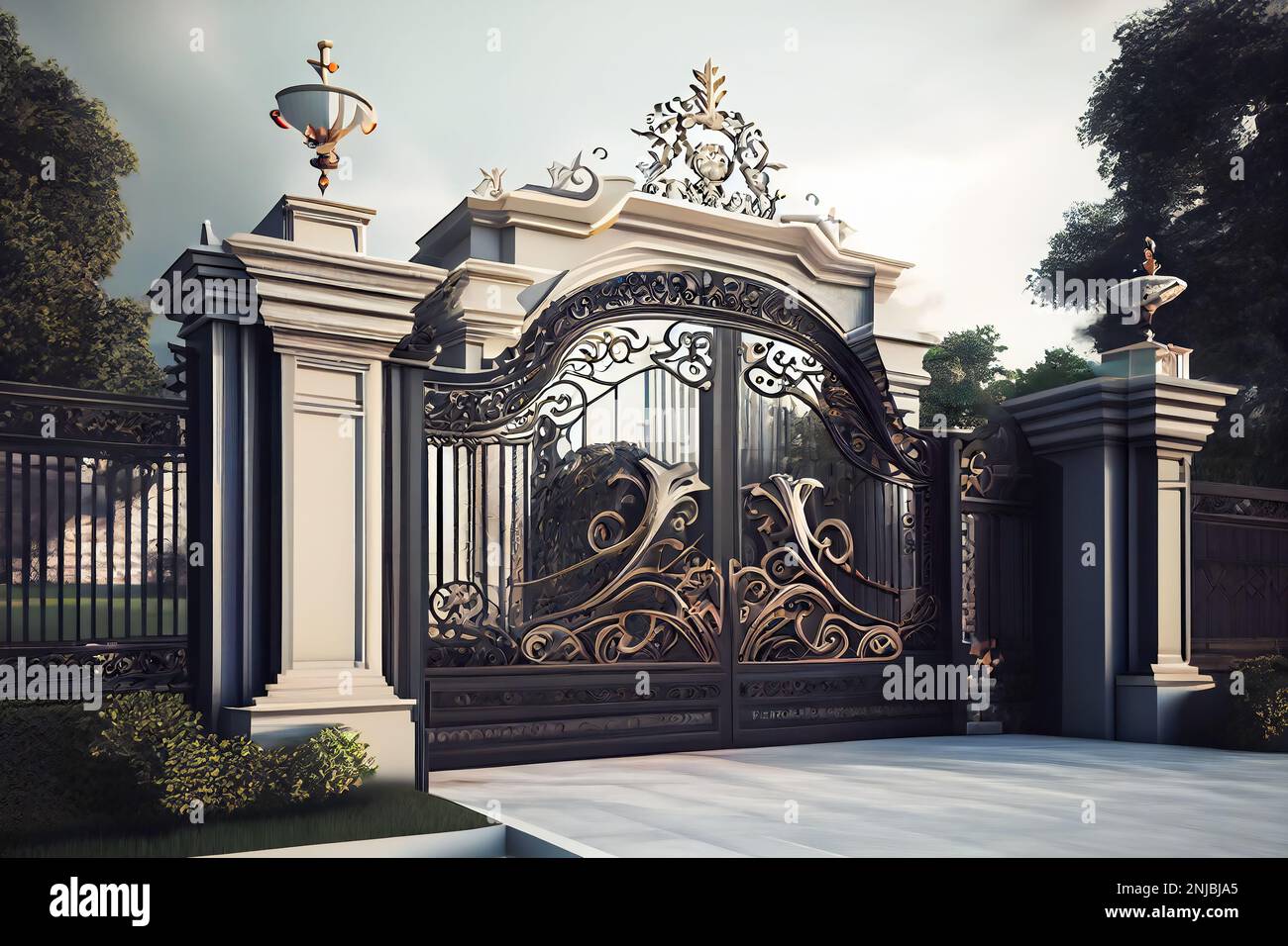 Entrance Colony Gate Design