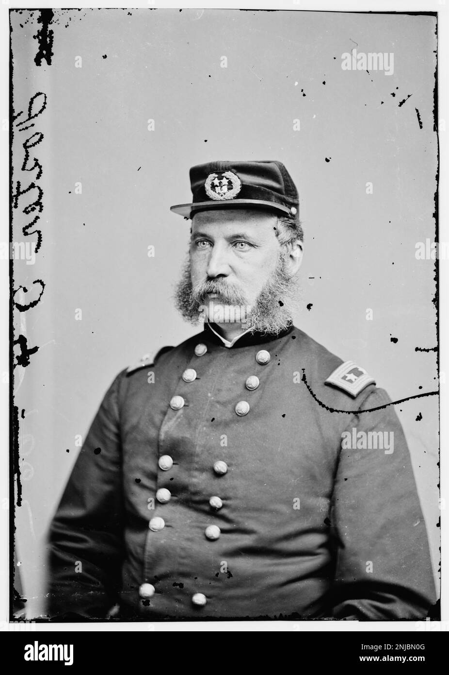 Portrait of General J.G. Foster, a Union general during the Civil War ...