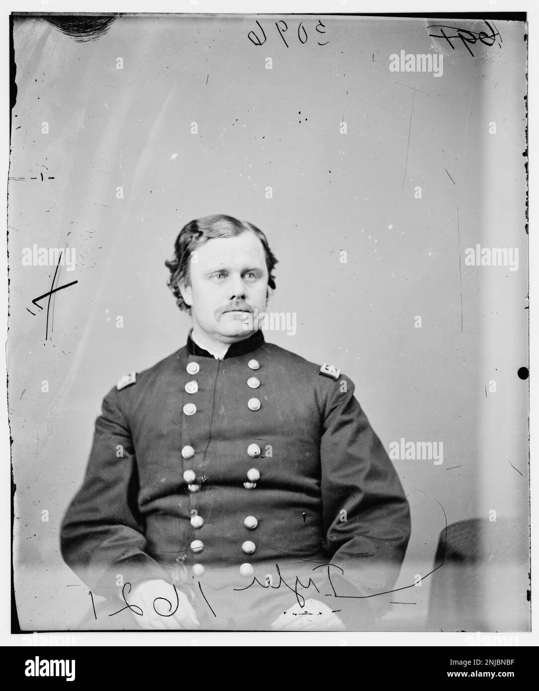 General Robert O. Tyler, a Union Army officer during the Civil War ...