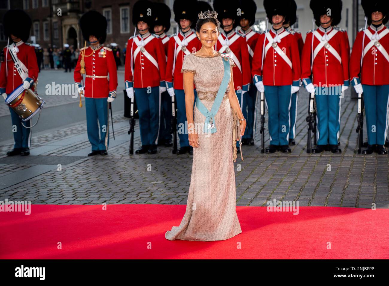 Countess Alexandra arrives for the command performance at the Danish ...