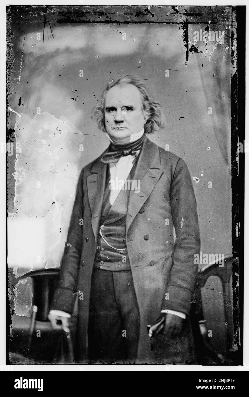 Portrait of James M. Mason, a political figure from the 19th century ...