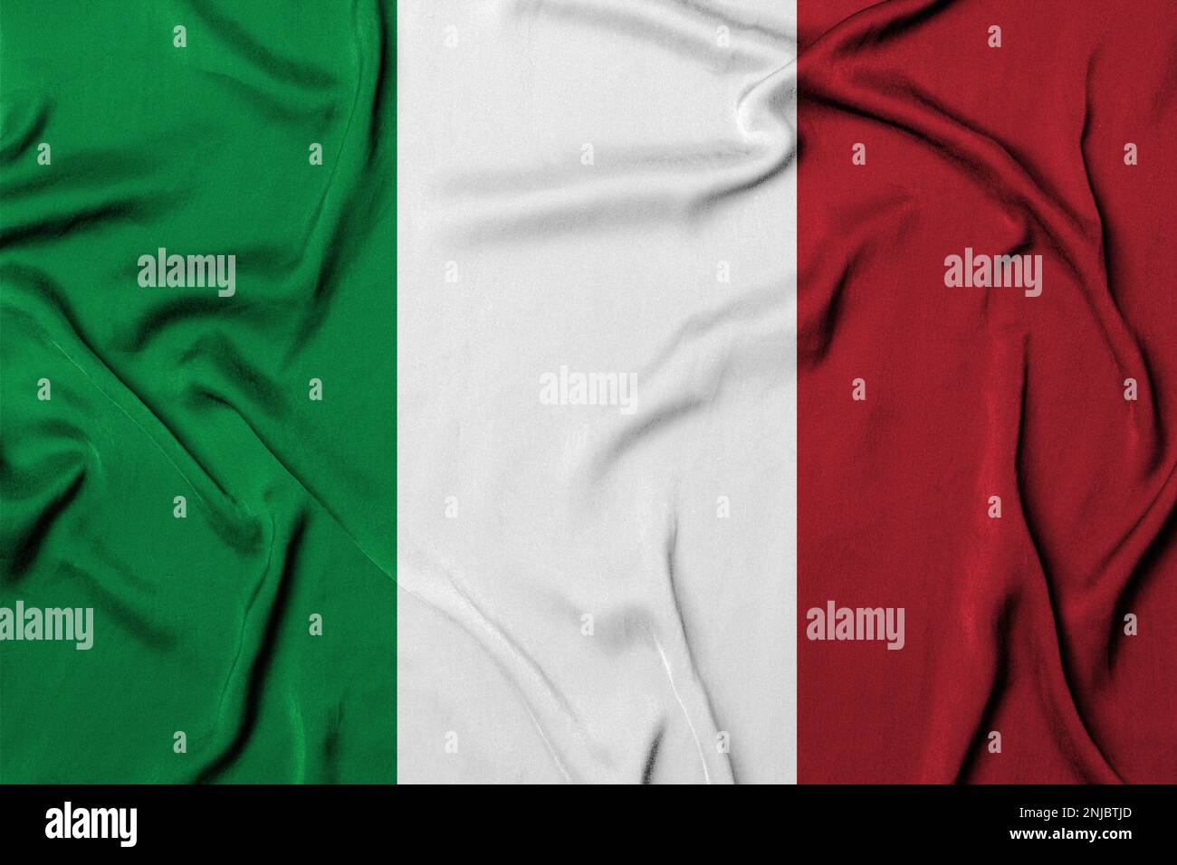 Italian flag. Italy. The state symbol of Italy. Flag Stock Photo - Alamy