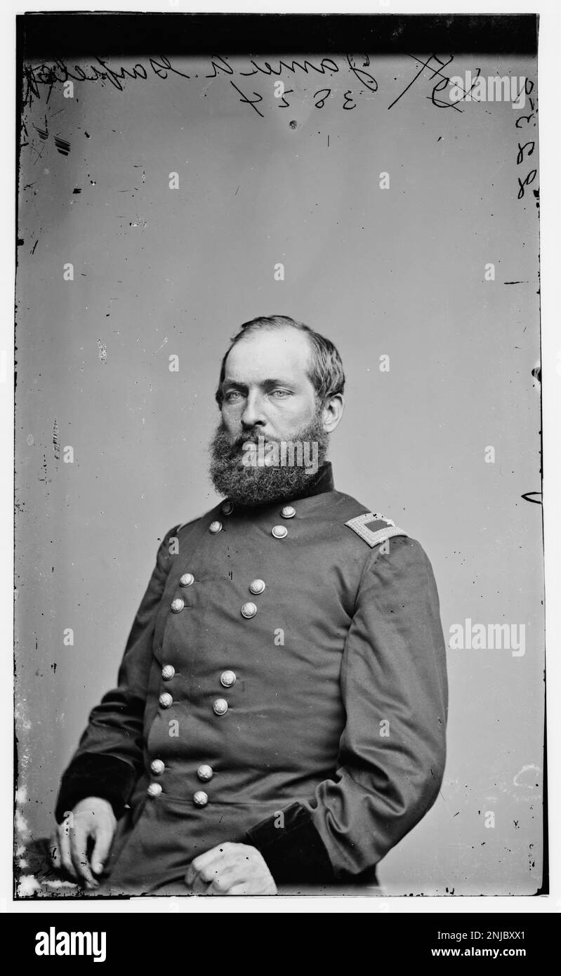 Portrait of Gen. James Garfield, future U.S. President, as a general ...