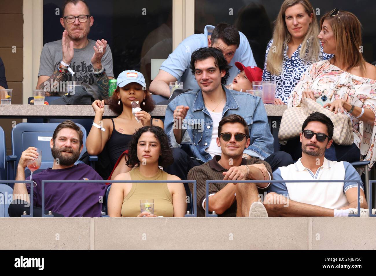 Actors, Myha'la Herrold, Ilana Glazer, and Antoni Porowski during a ...