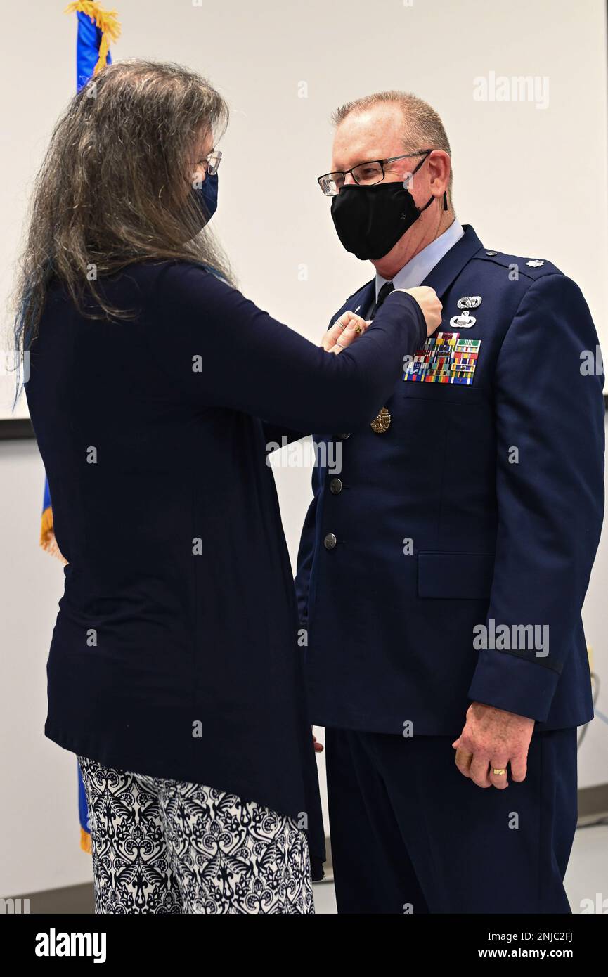 U.S. Air Force Lt. Col. Darryl McLean, former commander of the 72nd ...