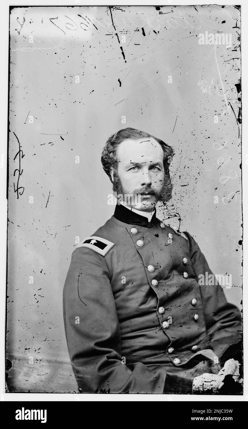 Portrait of General Starkweather, a U.S. Army officer, from the Library ...