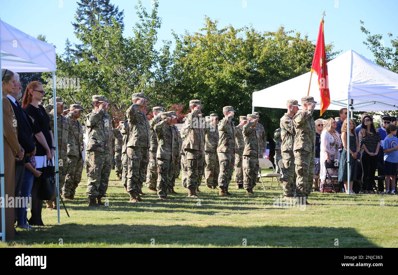 Soldiers of the 2nd Battalion, 205th Regimental Training Institute ...