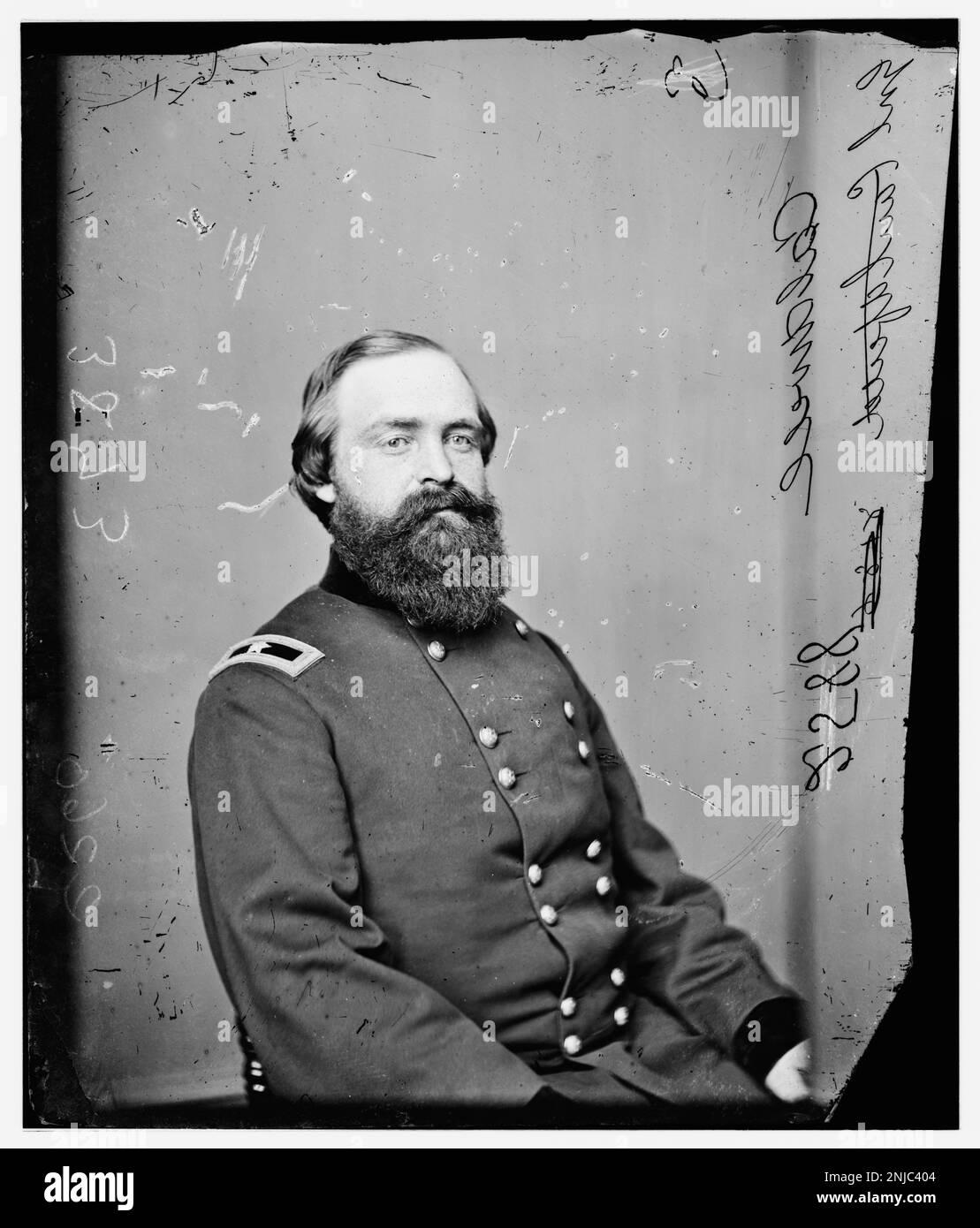 Portrait of General J.C. Caldwell, a U.S. Army officer during the ...