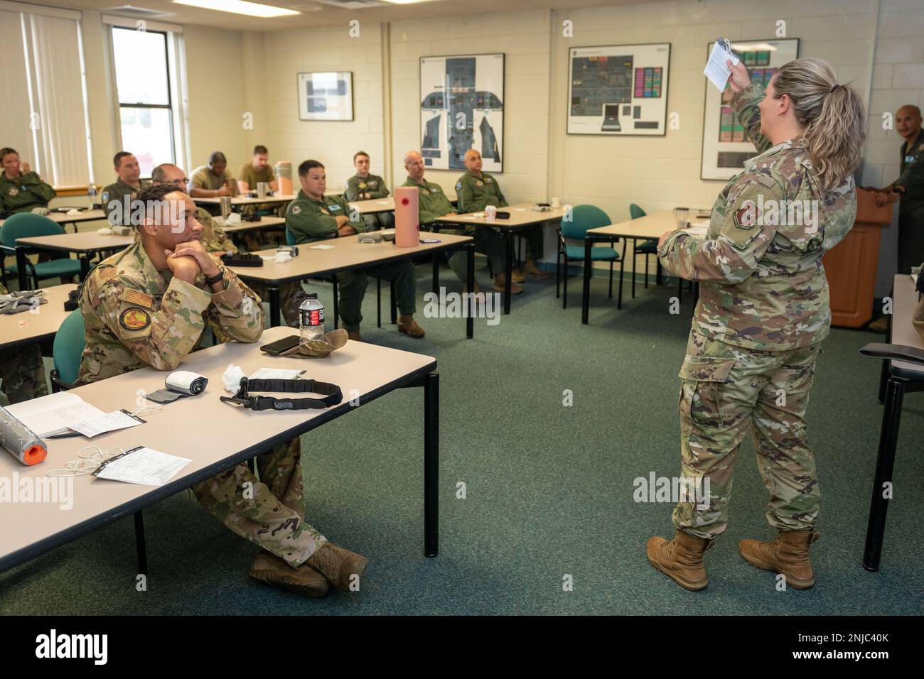 U.S. Air Force Tech. Sgt. Jennifer Dellis, 512th Operations Group unit ...