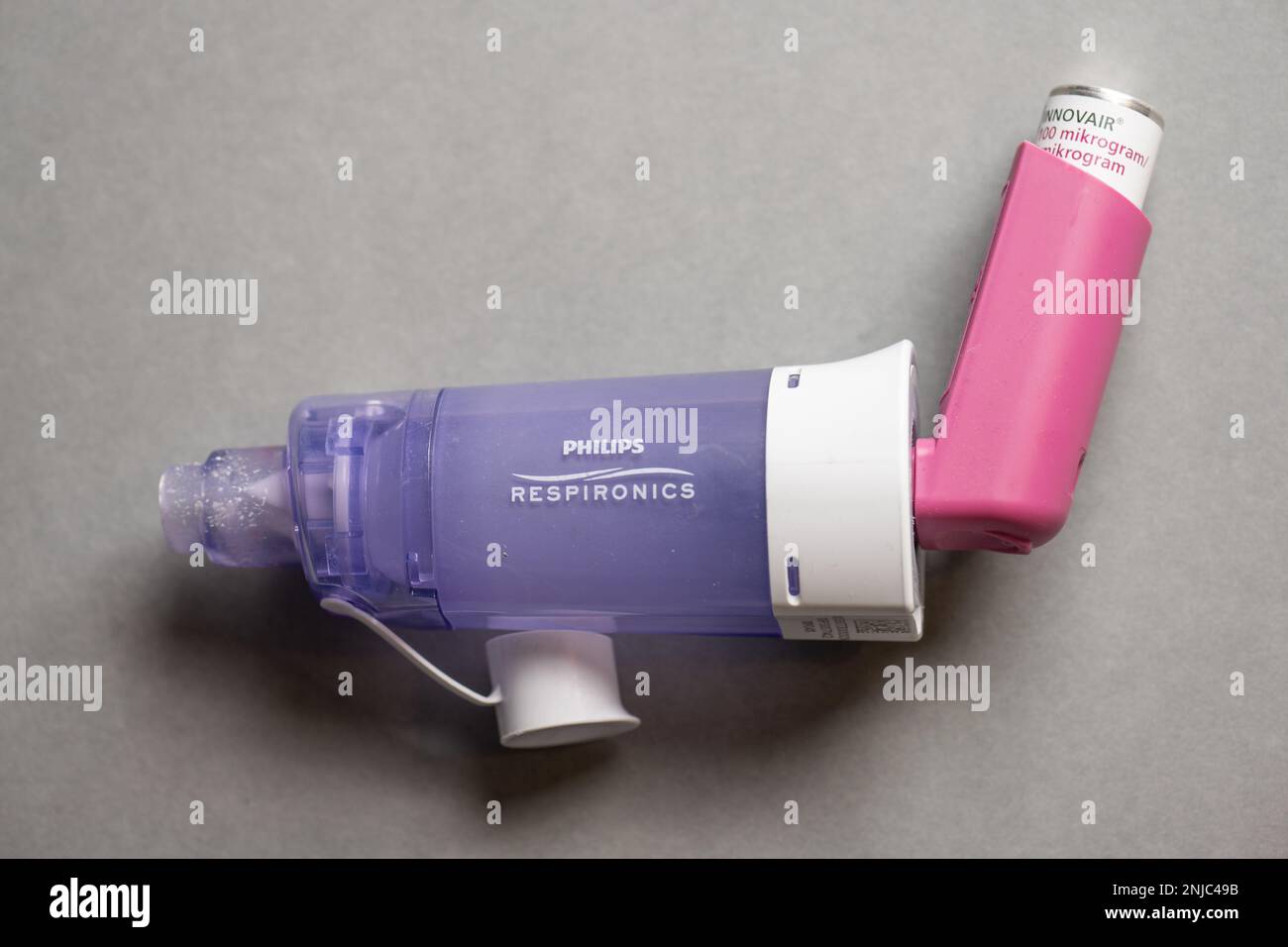 Gothenburg, Sweden - november 09 2022: Philips Optichamber inhalation ...