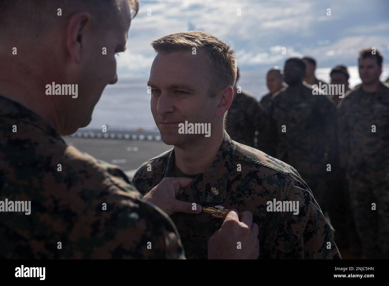 U.S. Navy Lt. Cmdr. John T. Haggerty, the 31st Marine Expeditionary ...