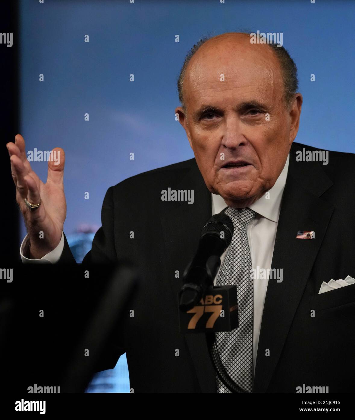 Photo by: John Nacion/STAR MAX/IPx 2022 9/9/22 Rudy Giuliani is ...
