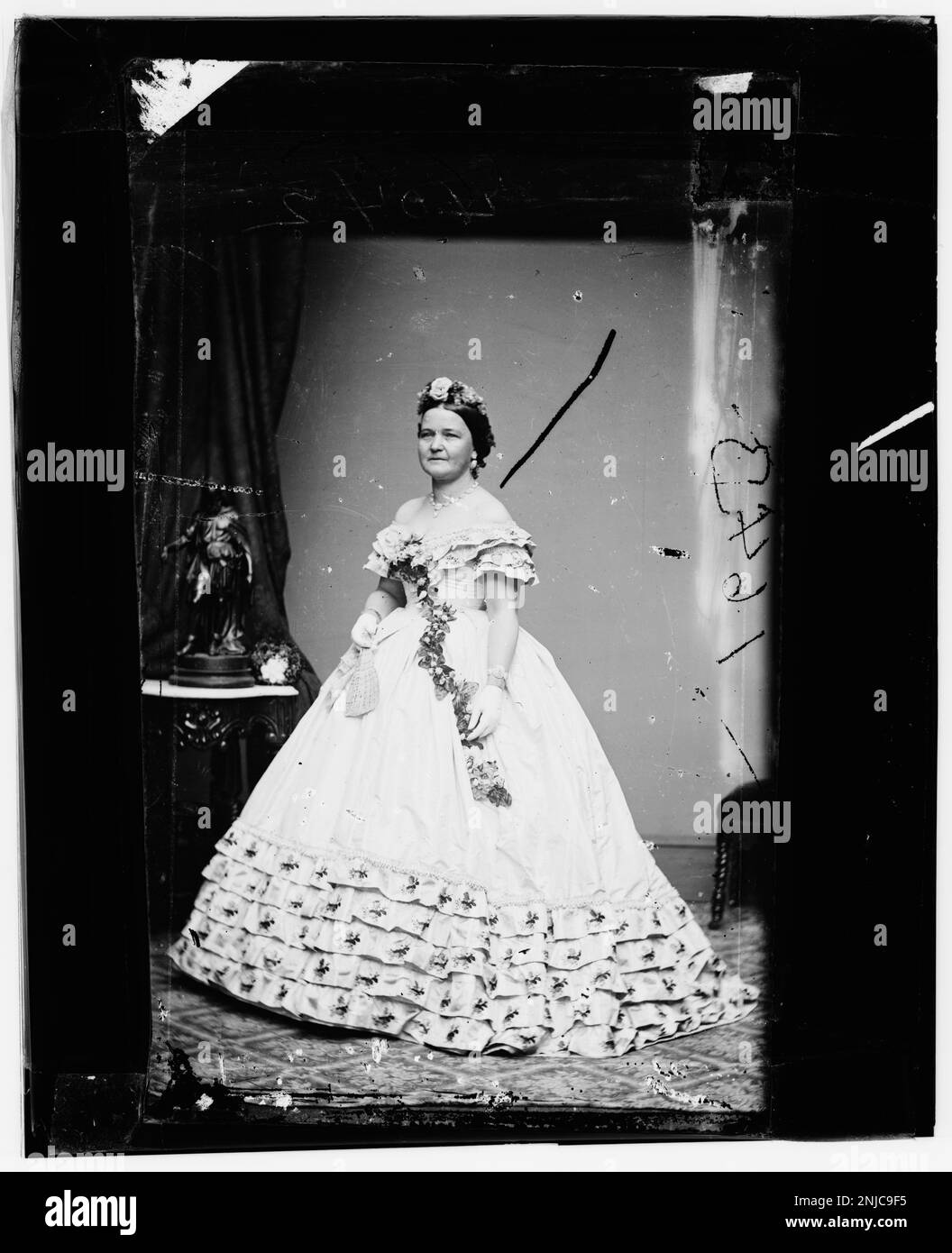 Portrait of Mrs. Abraham Lincoln, featured in the Library of Congress ...