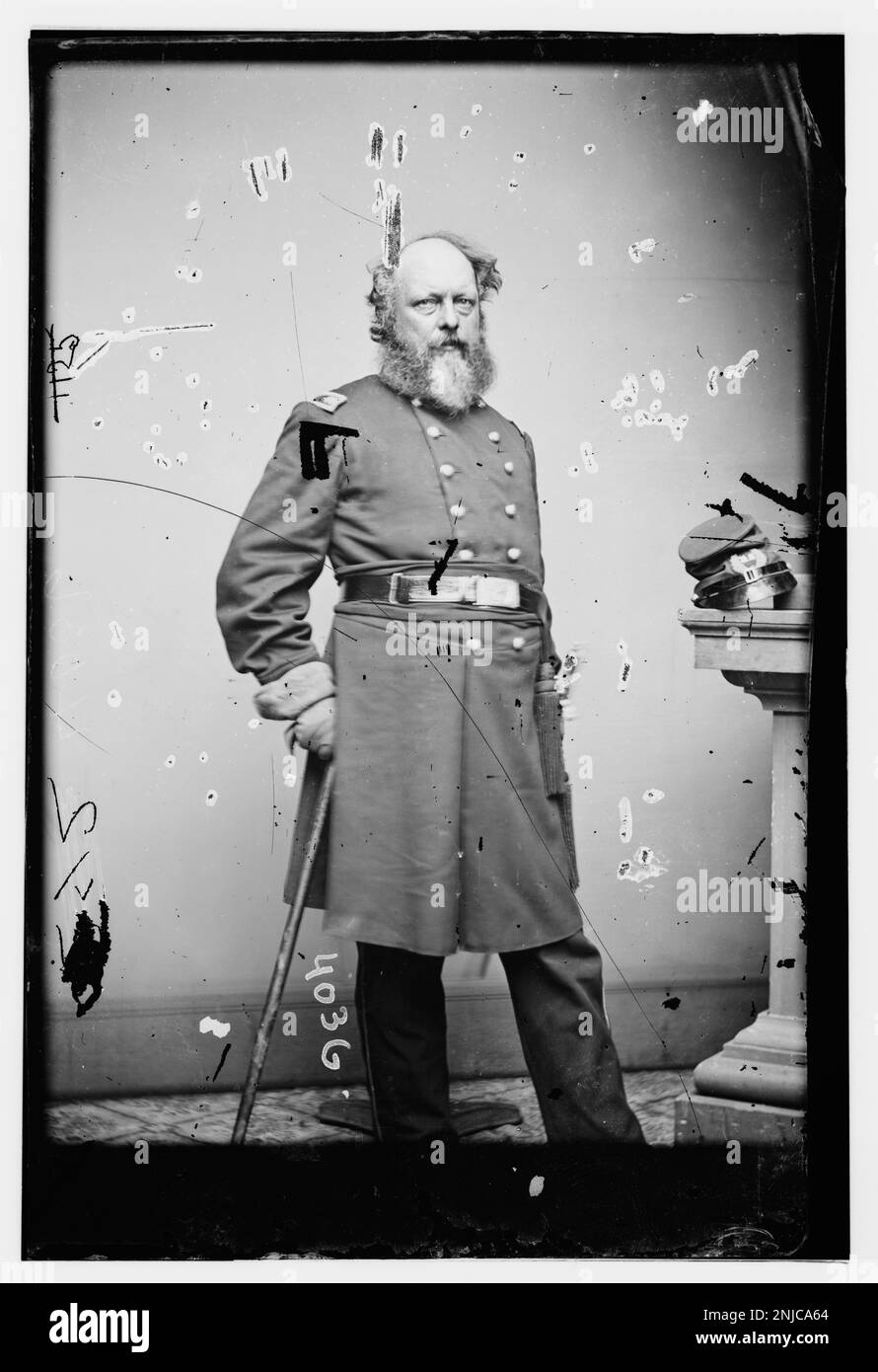 Portrait of Surgeon H.A. Potter, photographed as part of the Brady ...