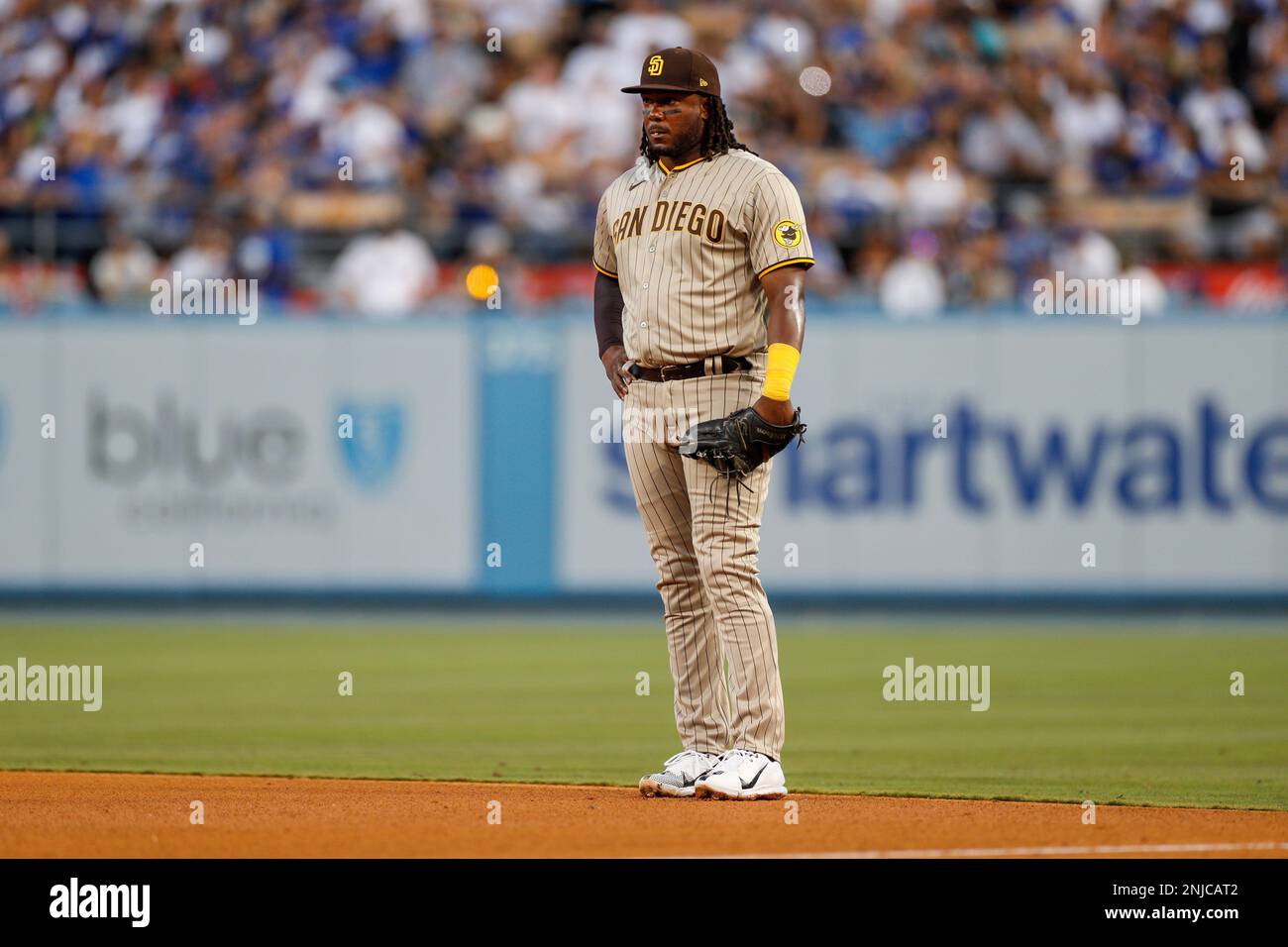 LOS ANGELES, CA - SEPTEMBER 03: San Diego Padres first baseman Josh ...