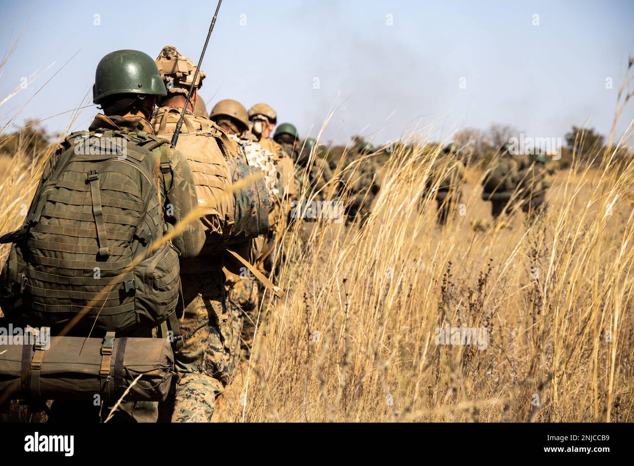 U.S. Marines with India Company, 3rd Battalion, 1st Marine Regiment ...