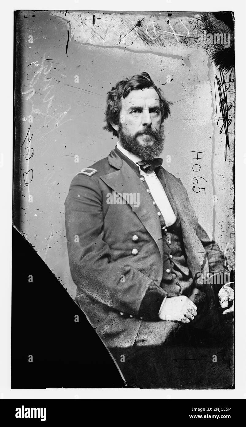 Portrait of General Rufus King, a U.S. Army officer. Image from the ...