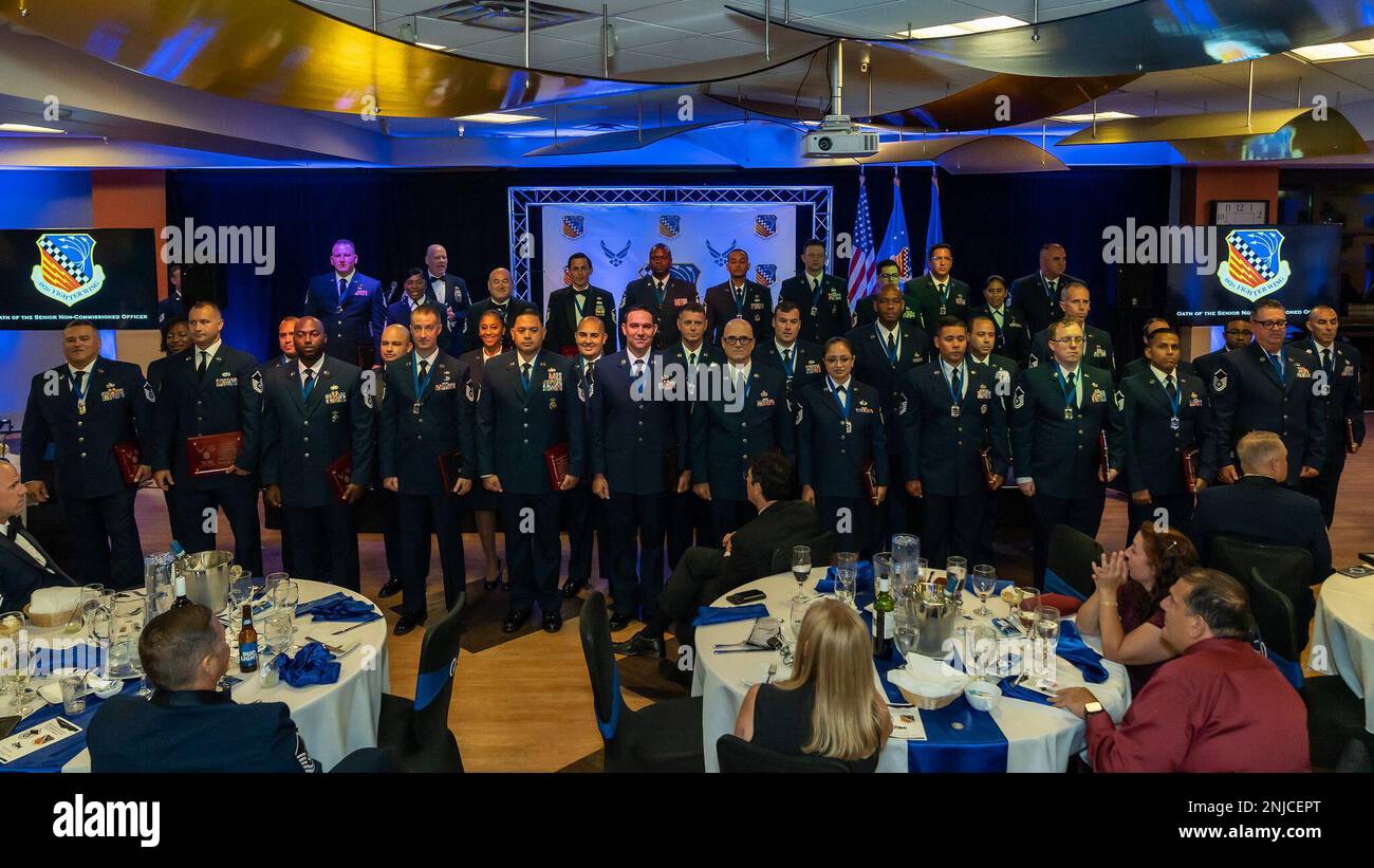 The 482nd Fighter Wing held a Senior Noncommissioned Officer Induction ...