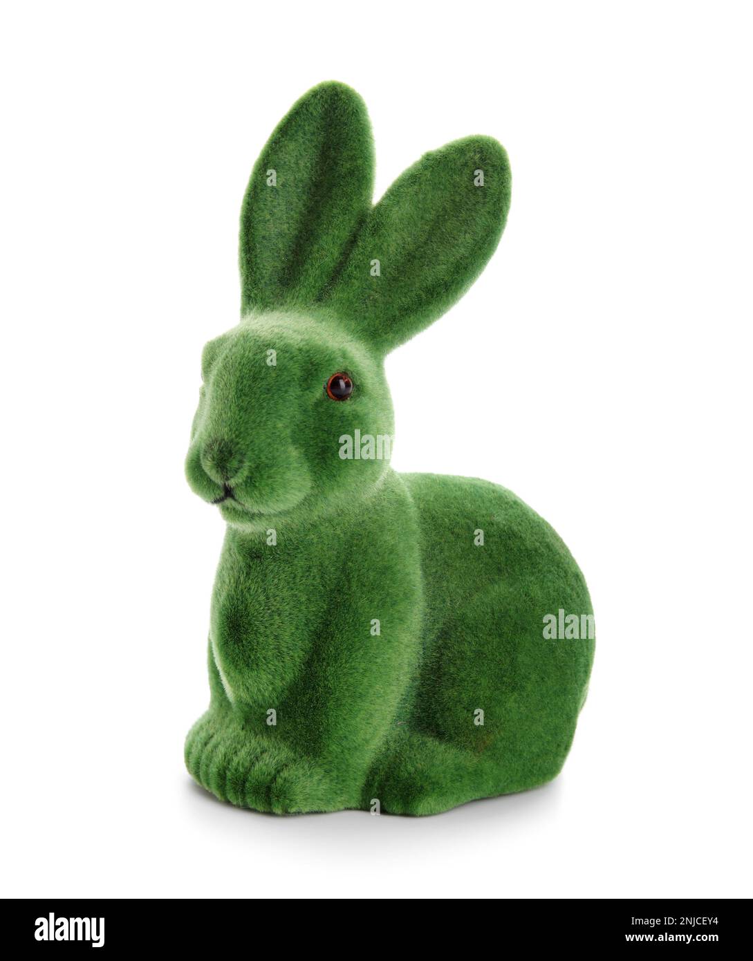 Easter bunny isolated on white background Stock Photo - Alamy