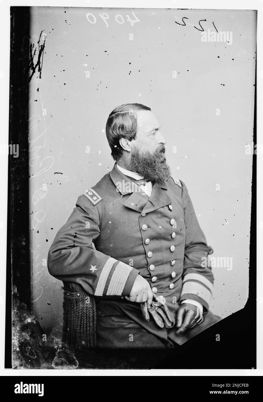 Portrait of Admiral David Dixon Porter, a U.S. Navy officer during the ...