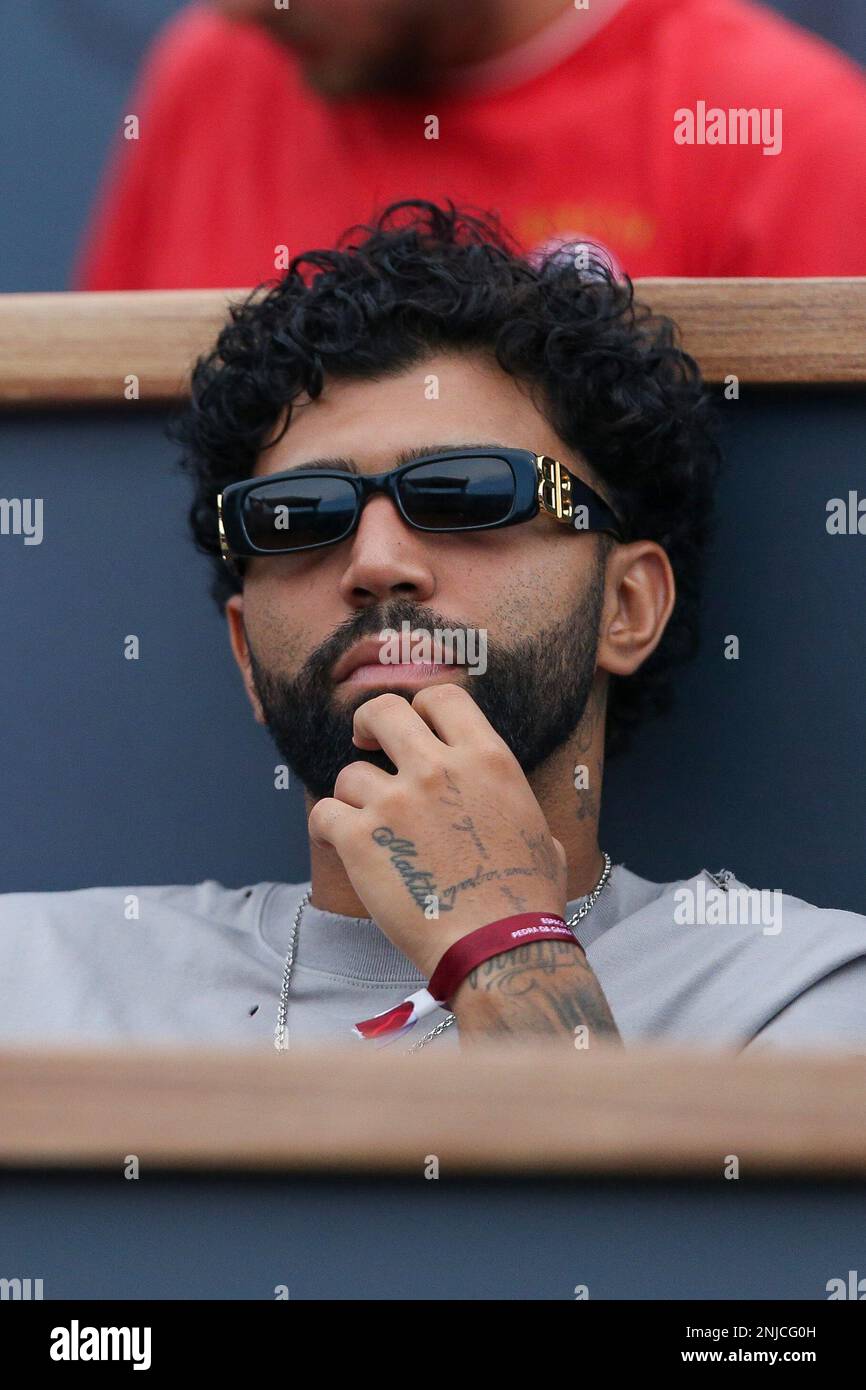 Rio de Janeiro, Brazil, 22th Feb, 2023. Jockey Club Brasileiro, ATP 500 ...