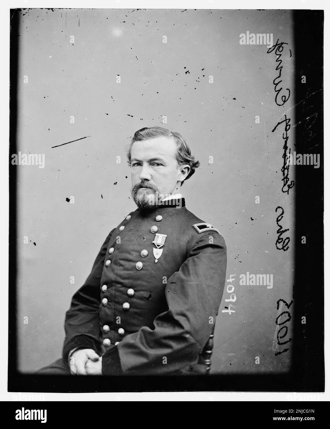 Portrait of General Chas. Ewing, a Union Army general during the U.S ...