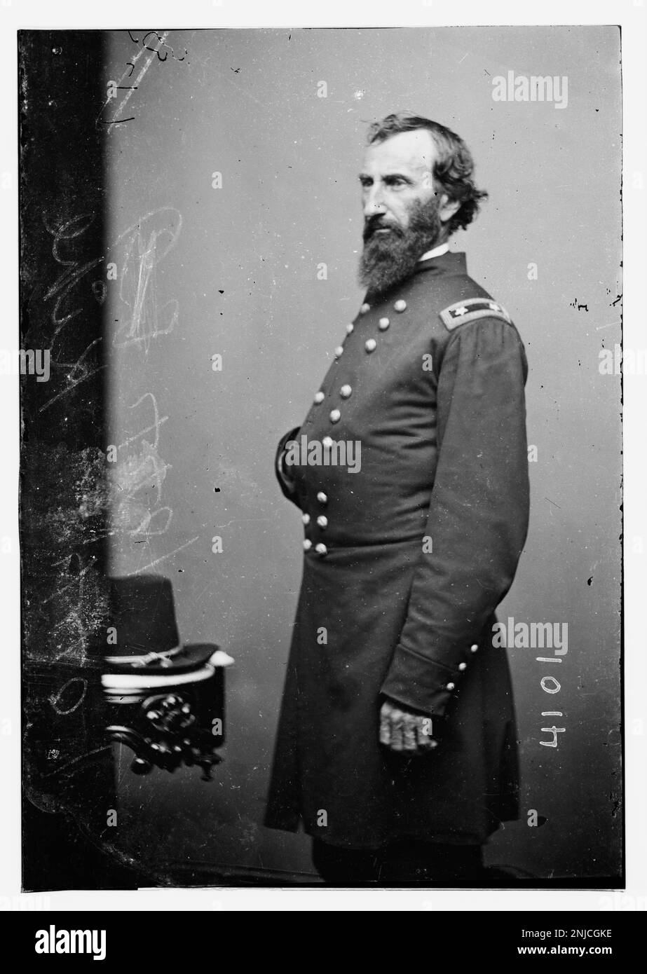 Portrait of General McClernand, a Union Army general during the ...