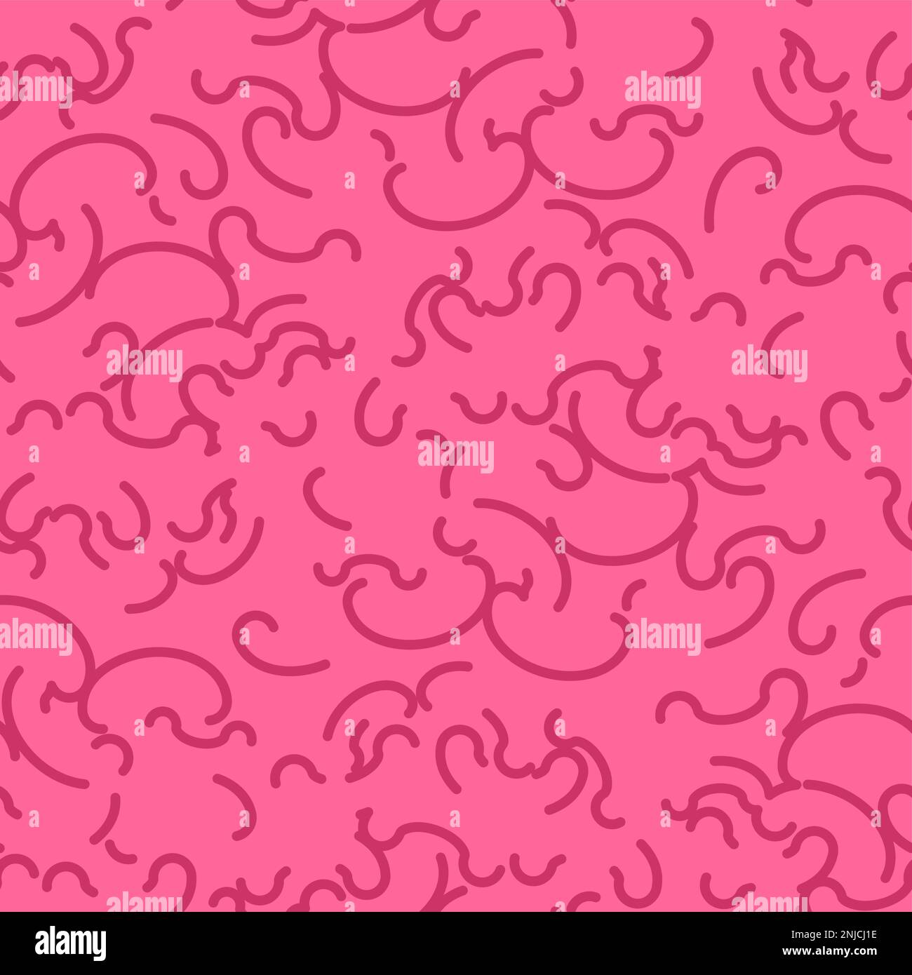 Brain gyrus pattern seamless. Brains background. Vector texture Stock ...