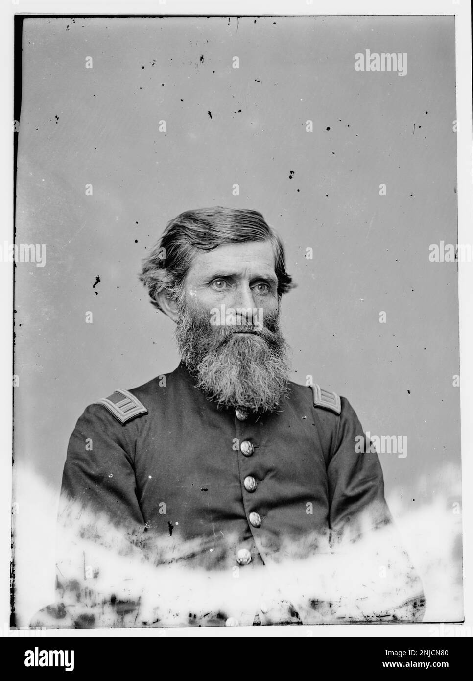 Portrait of Captain J.M. Robinson, U.S. Army. Image from the Library of ...