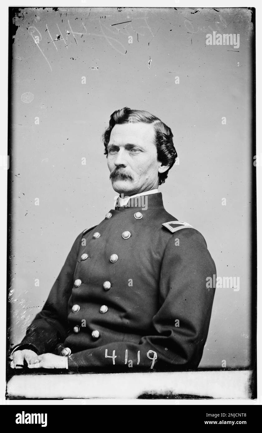 General Fry, U.S. Army, captured in a formal portrait. He was a ...
