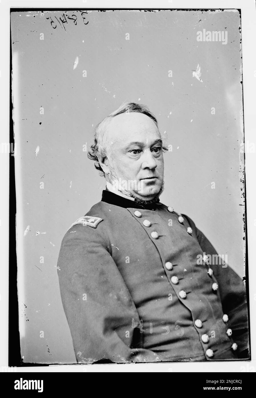 Portrait of General Henry W. Halleck, a prominent U.S. military officer ...