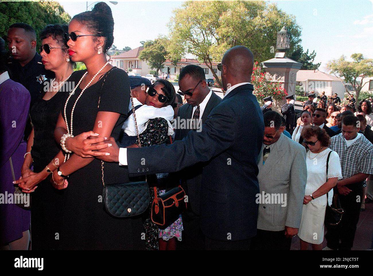 COP/C/23AUG95/EB/LH--Herbert Stovall's funeral in Hayward, CA at All ...