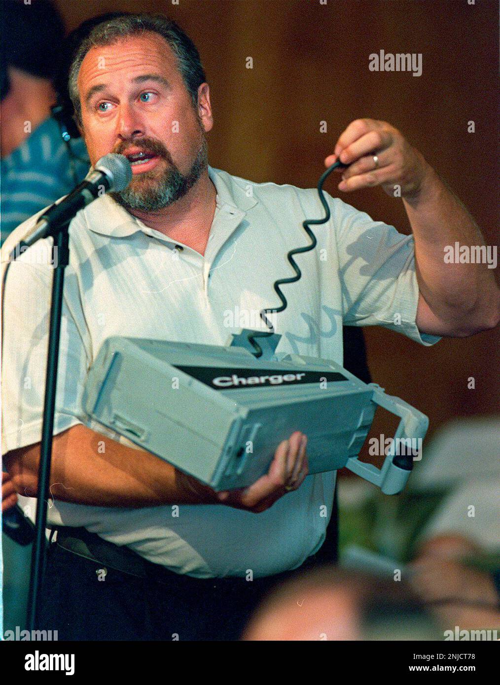 GRIDLOCK 8/C/11SEP97/CD/LH--Hank Ryan of Alameda during the Bay Bridge ...