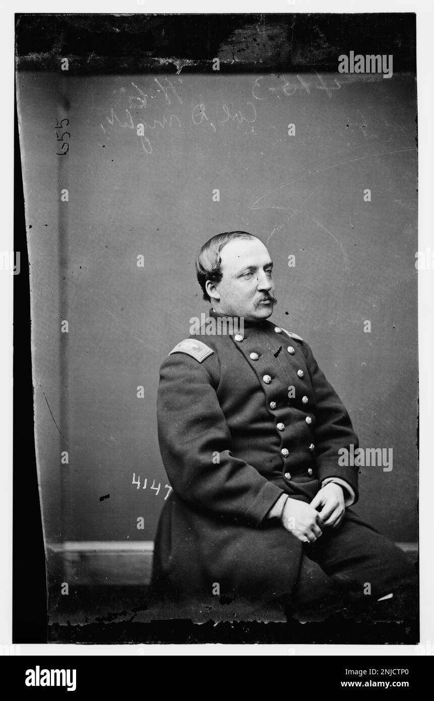Portrait of Colonel Dwight, a military figure from the Civil War era ...